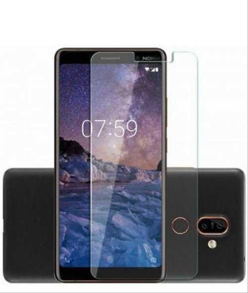 Защитное стекло для Nokia 7 Plus