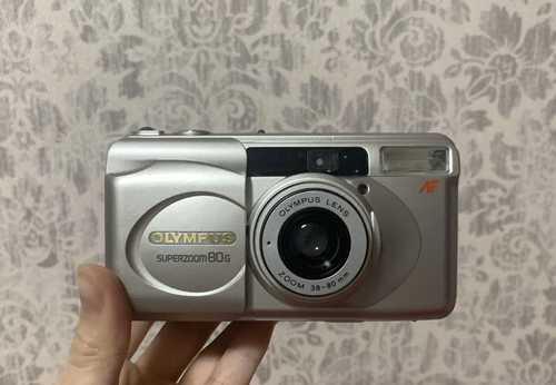 Плёночный фотоаппарат Olympus superzoom 80g