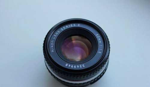 Nikon Lens Series E 50mm f/1.8 в идеале