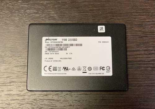 SSD 256Gb Micron