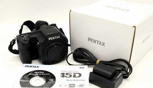Pentax 645D body в упаковке (пробег 4,5К кадров)