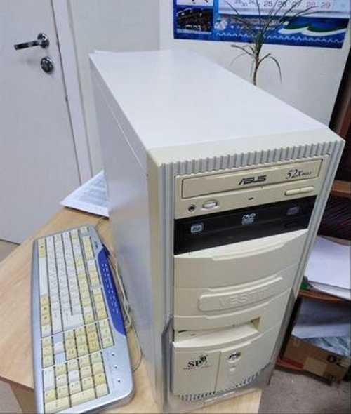 Системный блок Pentium-4 и Монитор