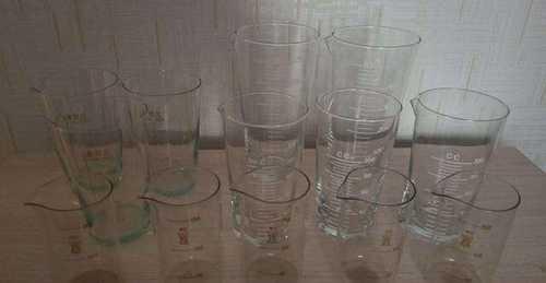 Мерные стаканы (стекло) 150, 200, 250, 500 мл