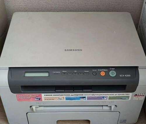 Принтер лазерный мфу samsung 4200