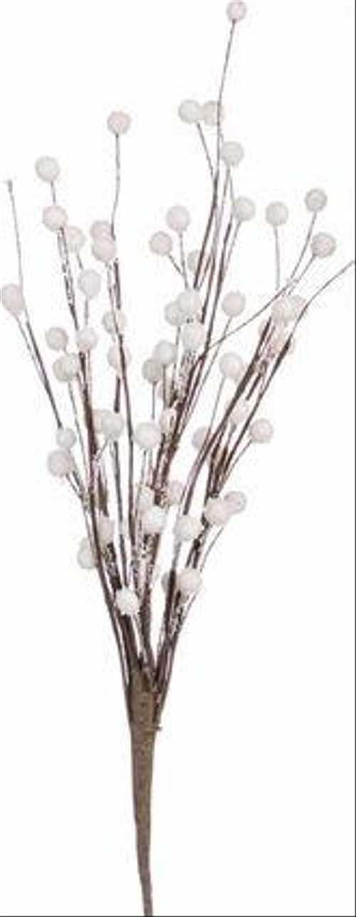Lefard цветок искусственный зимний букет длина36 см