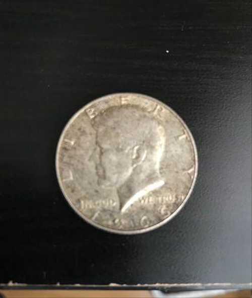 US Half Dollar 1966 (Kennedy 1/2 dollar) XF