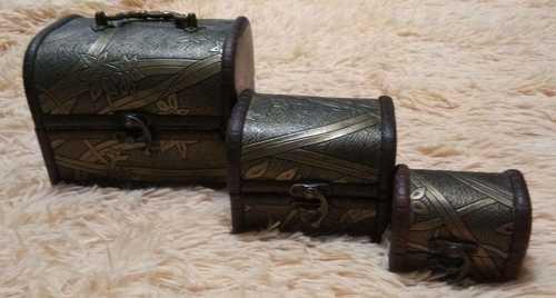 Шкатулки (набор)