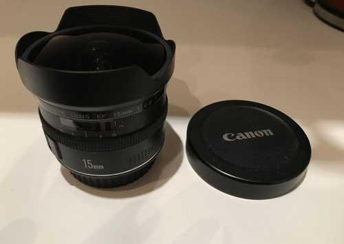 Canon EF 15mm f/2.8 fisheye