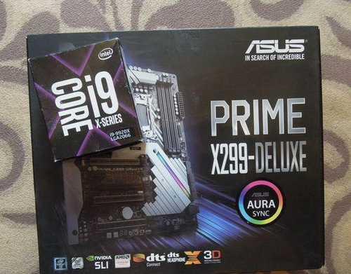 Core i9-9920X Skylake-X \ Asus Prime X299 Deluxe