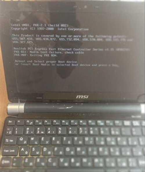 Ноутбук MSI U160DXH