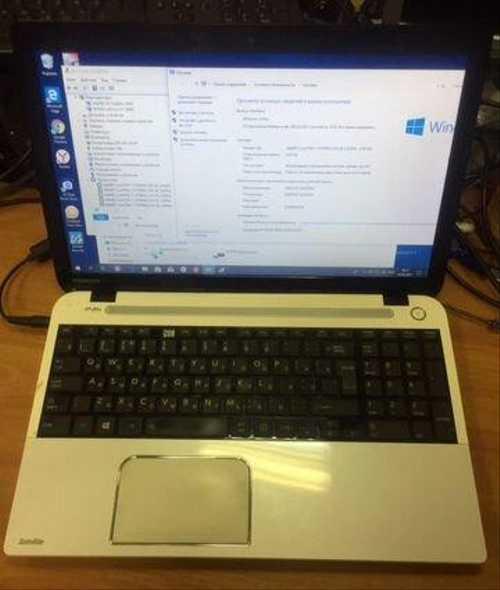 Игровой ноутбук Toshiba l50, i7-4700MQ