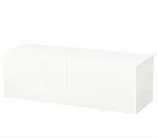 Настенные шкафы Бесто/Besta IKEA, белый, 2 шт