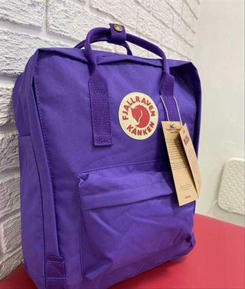 Рюкзак fjallraven kanken канкен classic фиолетовый