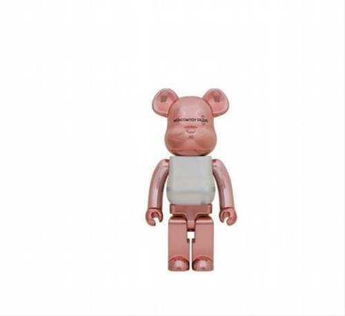 Bearbrick Medicom Toy Plus Pink Gold Chrome 1000