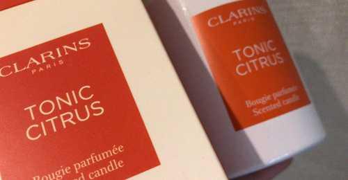 Свеча Clarins Tonic citrus