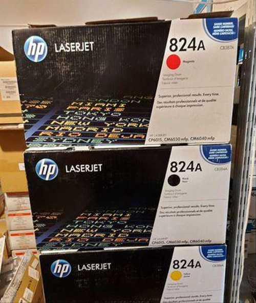Новый оригинальный картридж HP CB384A/386A/387A ко
