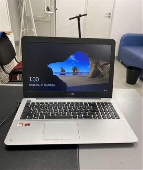 Игровой ноутбук Asus X555B (A9/R5 M420 2Gb/256SSD)