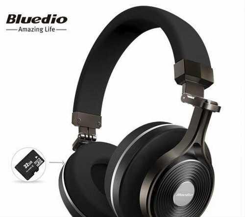 Bluetooth наушники Bluedio T3 и T3 Plus (SD-Card)