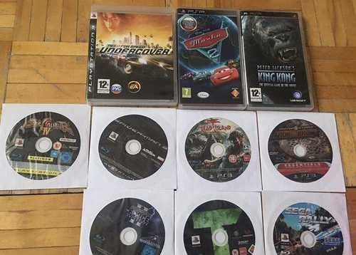 Игры диски ps1,ps3,psp,pc