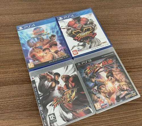 Street Fighter игры для PlayStation