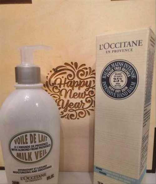 Бальзам для рук и молочко Loccitane