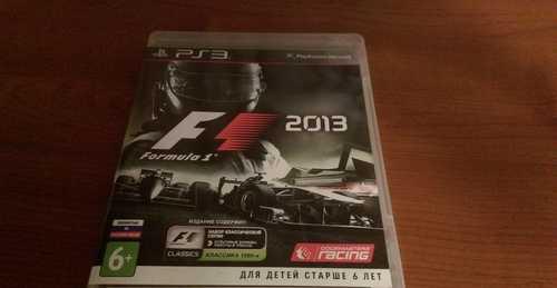 F1 2013 игра ps3 (пс3)
