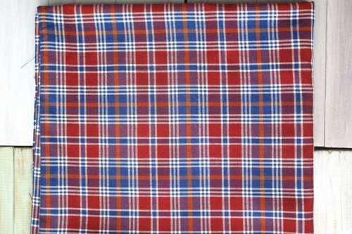 Ткань шотландка шерсть - отрез 133*150