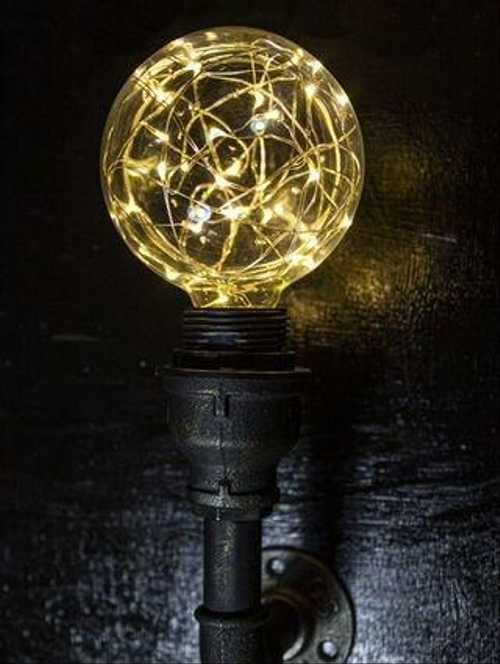 Лампа светильник ночник Loft ретро