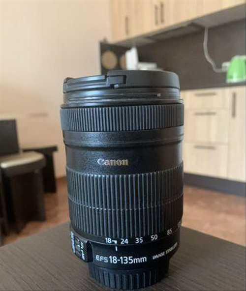 Объектив Canon ef s 18-135mm macro 0.45 m / 1.5 ft