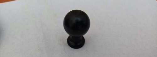 Мебельные ручки кнопки черные Kerron