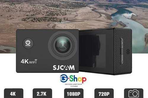 Экшен камера SJCam SJ4000 Air Black 4K 30fps Wi-Fi