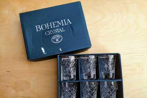 Хрустальный набор стопок Bohemia Crystal