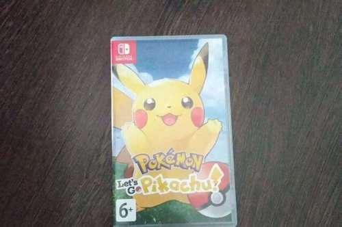 Pokemon Let's Go Pikachu + Pokeball plus набор