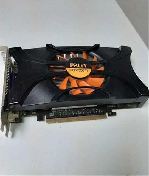 Видеокарта palit gtx550ti 1Gb