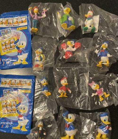 Panini Donald Duck, Дональд Дак фигурки