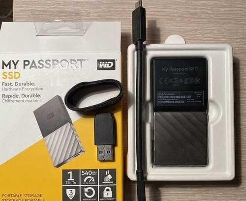 WD 1TB My Passport SSD External
