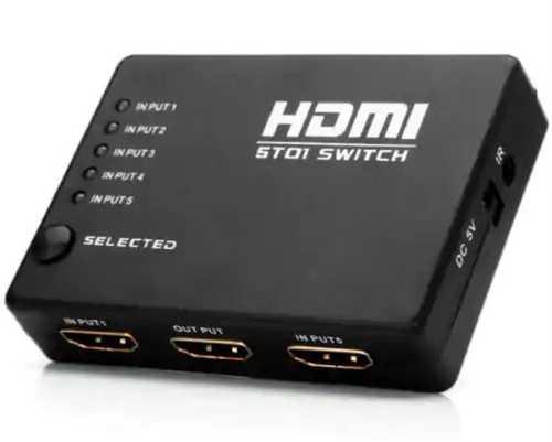 Hdmi свитч (переключатель видео сигнала). Новый