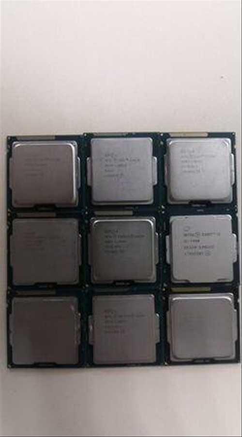 Процессоры Intel LGA 1151/LGA1155/LGA1150