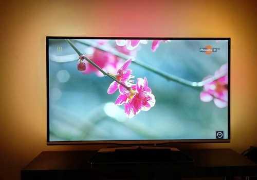 Безрамочный Телевизор Philips Smart TV WiFi 3D 42"