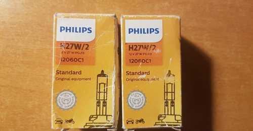 Автомобильная лампа Philips H27W/2