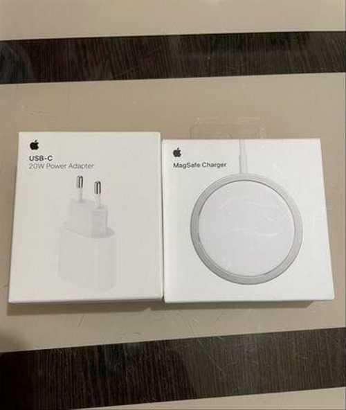 Комплект Новый Apple 20w и Apple MagSafe Оригинал