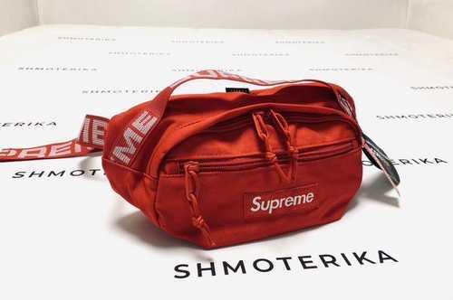 Supreme Cordura сумка красная, Новая