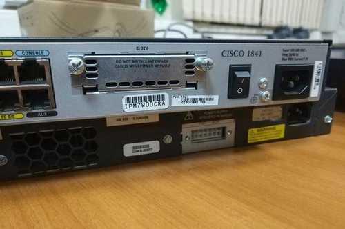 Маршрутизатор cisco 1841 и коммутатор cisco 2960