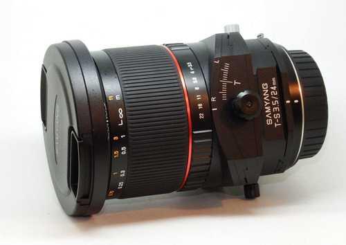 Samyang 24mm f/3.5 ED AS UMC T-S Canon EF