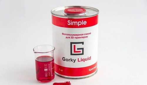 Gorky Liquid Simple 1кг фотополимерная смола