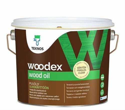Масло для террас Teknos Woodex Wood Oil 2,7 л