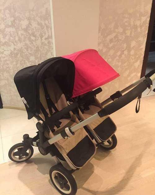 Bugaboo donkey twin - супер комплект All in one