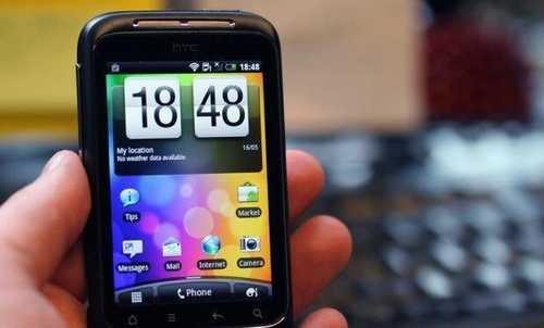 HTC Wildfire S (черный)
