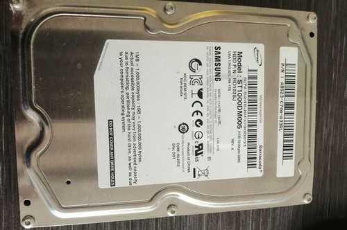 Продам жесткий диск 3,5" 1Тб Seagate
