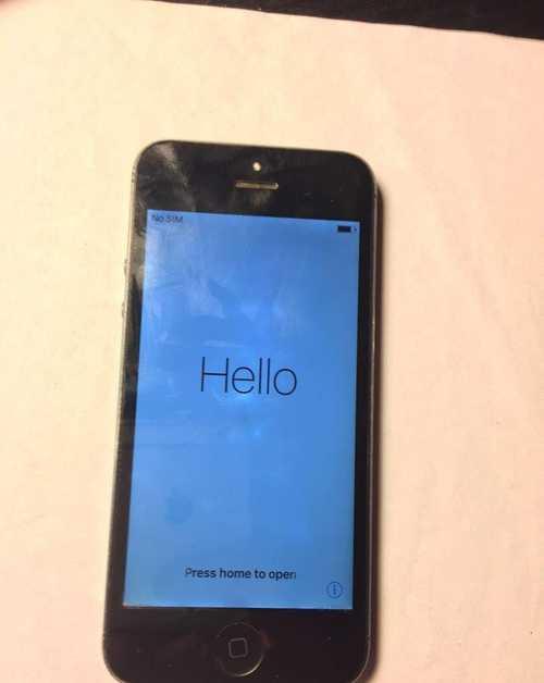iPhone 5 16Gb чёрный